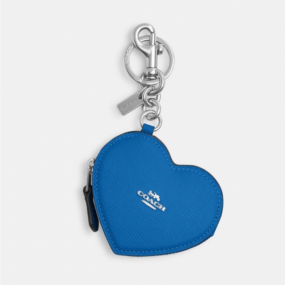 Coach | Accessories | Coach Heart Bag Charm Nwt | Poshmark